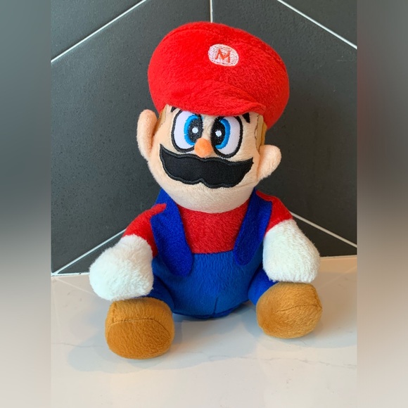 Toys | Super Mario Party 5 Mario Plush Stuffed Hudson Soft 203 Japan ...